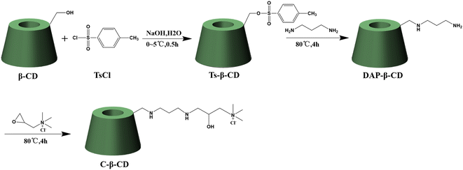 CD-modified silver nanoparticles